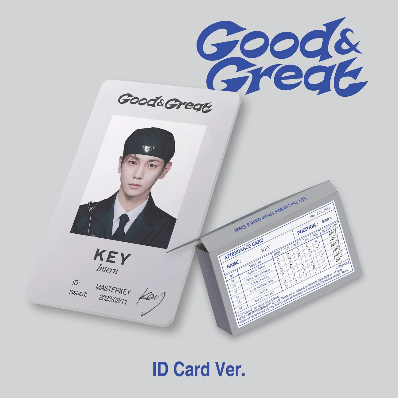 KEY - Good & Great (ID Card Ver.) – K Stars